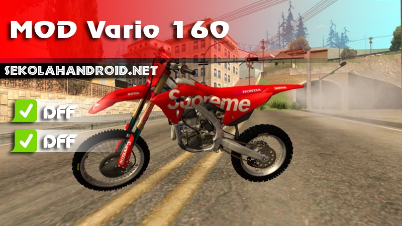 √ MOD 2021 CRF 450 R Supreme GTA SA ( DFF & TXD )