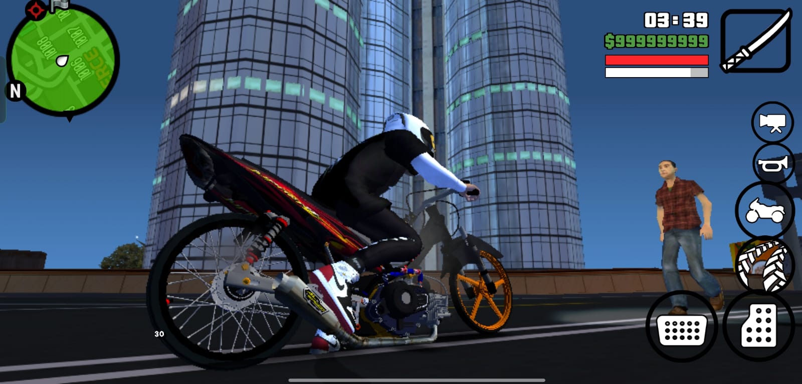 √ MOD Drag Yamaha Jupiter Z GTA SA ( DFF & TXD ) - Sekolah Android